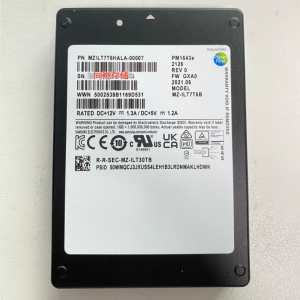 三星 PM1643A 7.68T SAS三星服务器SSD全新原装MZILT7T6HALA-00007_深圳零一数码科技有限公司